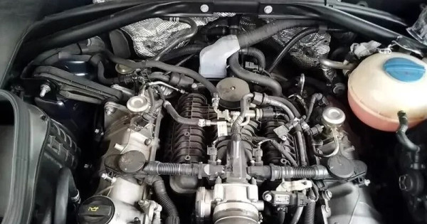 ENGINE DCNA PORSCHE MACAN 3.0 V6 95B TWIN TURBO MDC.NA 2017 41,927 MILES BW